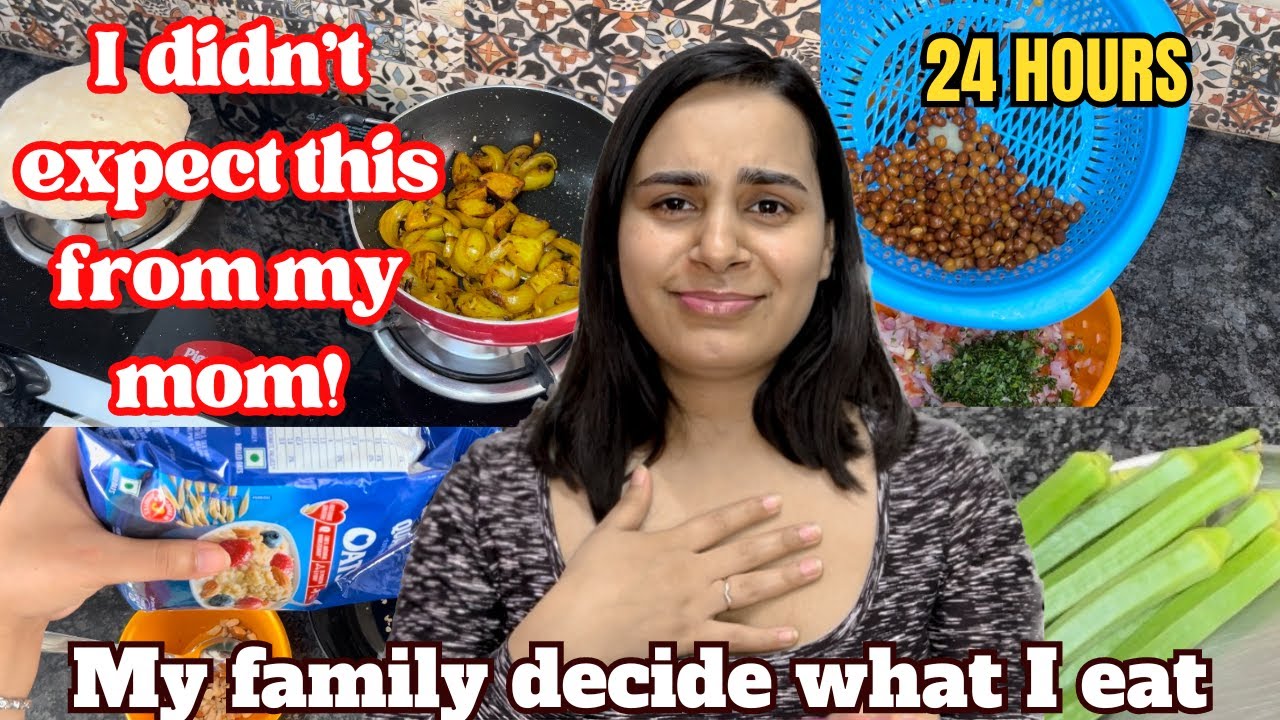 My Family decides What I Eat For 24 HOURS😱!! (NO Choice??) | FOOD ...