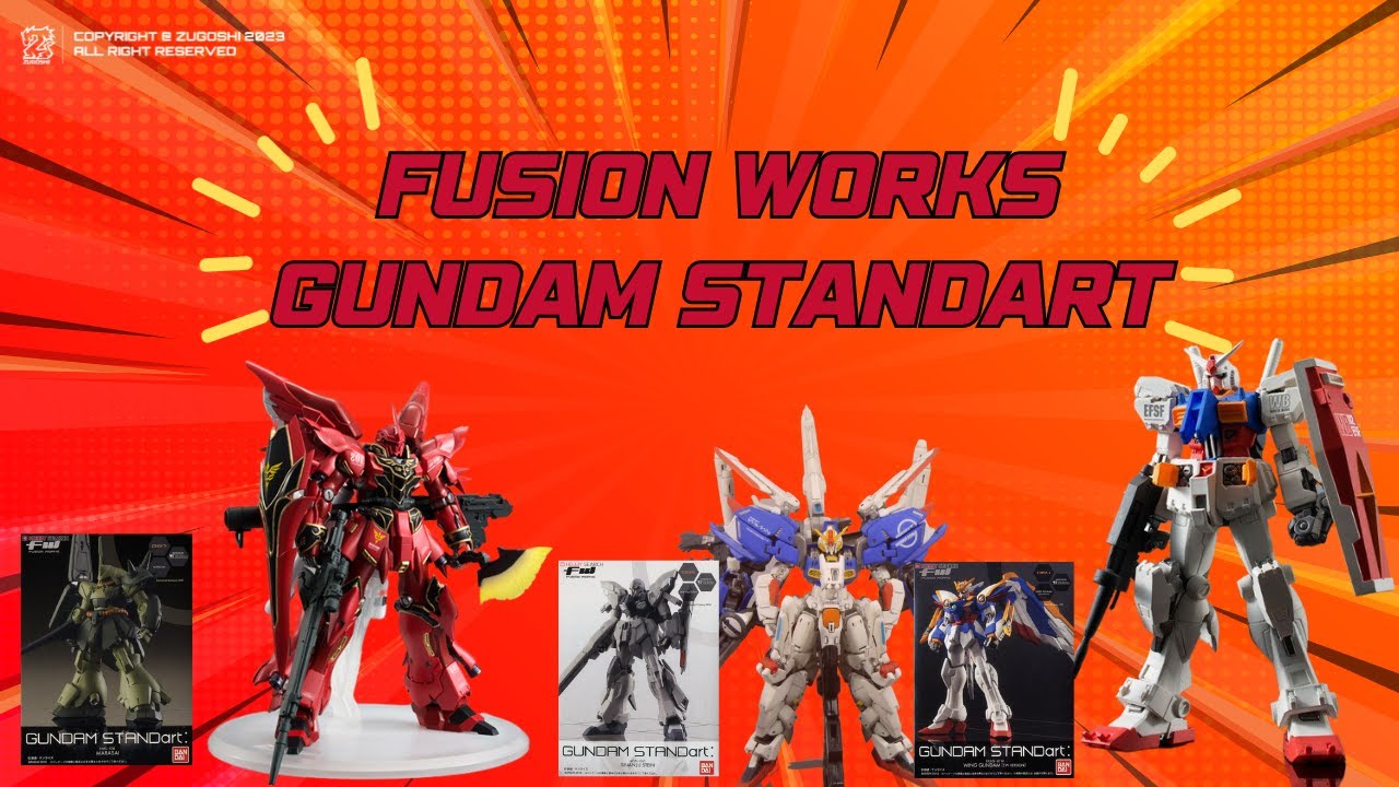 FW FUSION WORKS GUNDAM STANDART - YouTube