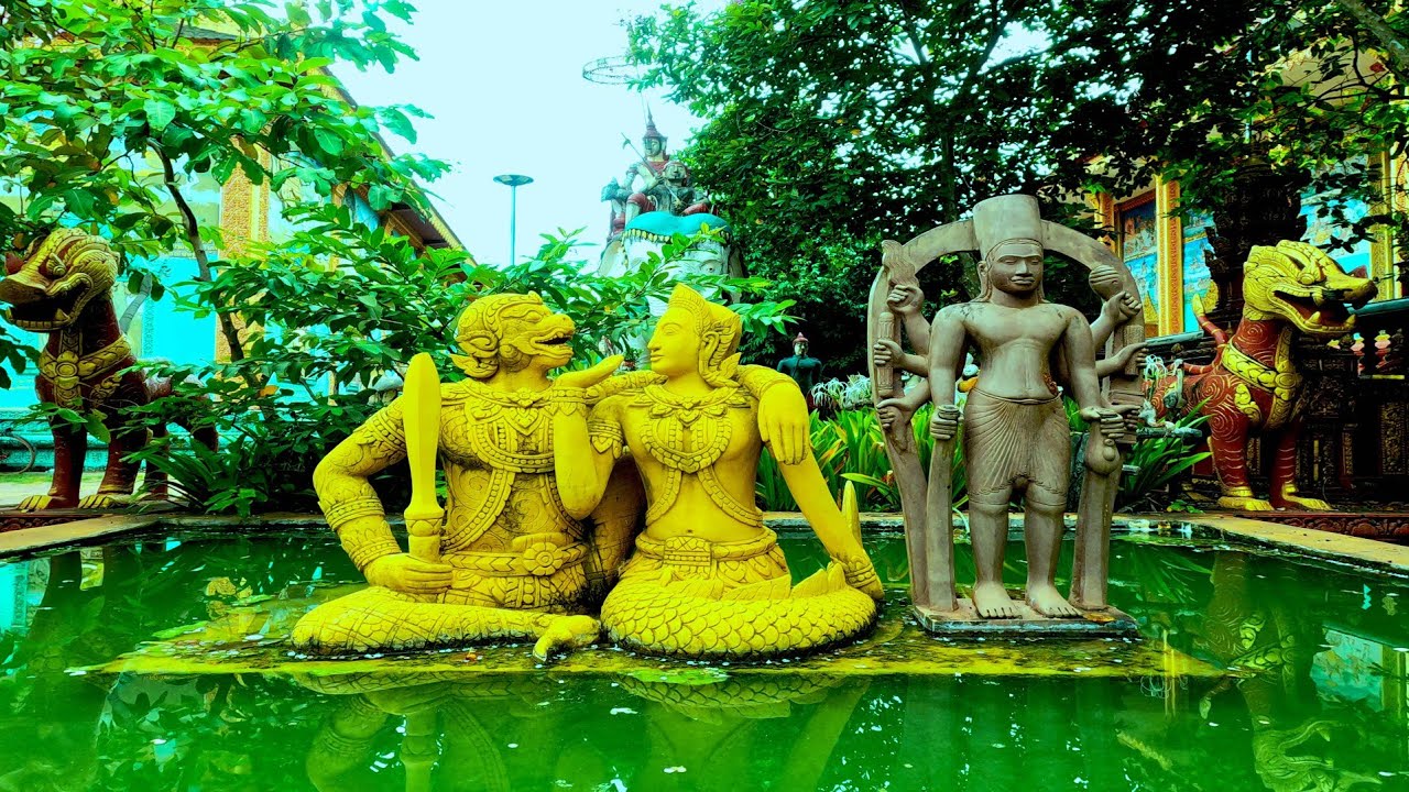 Village in Countryside of Cambodia, WAT PO BANTEAY CHEY, Siem Reap🌱Life ...