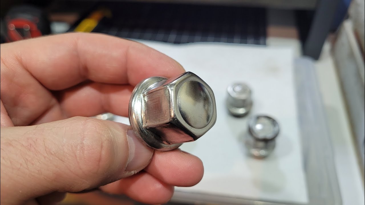 Jaguar Wheel Lug Nuts - Quick Tip - Easily clean and restore the shine ...