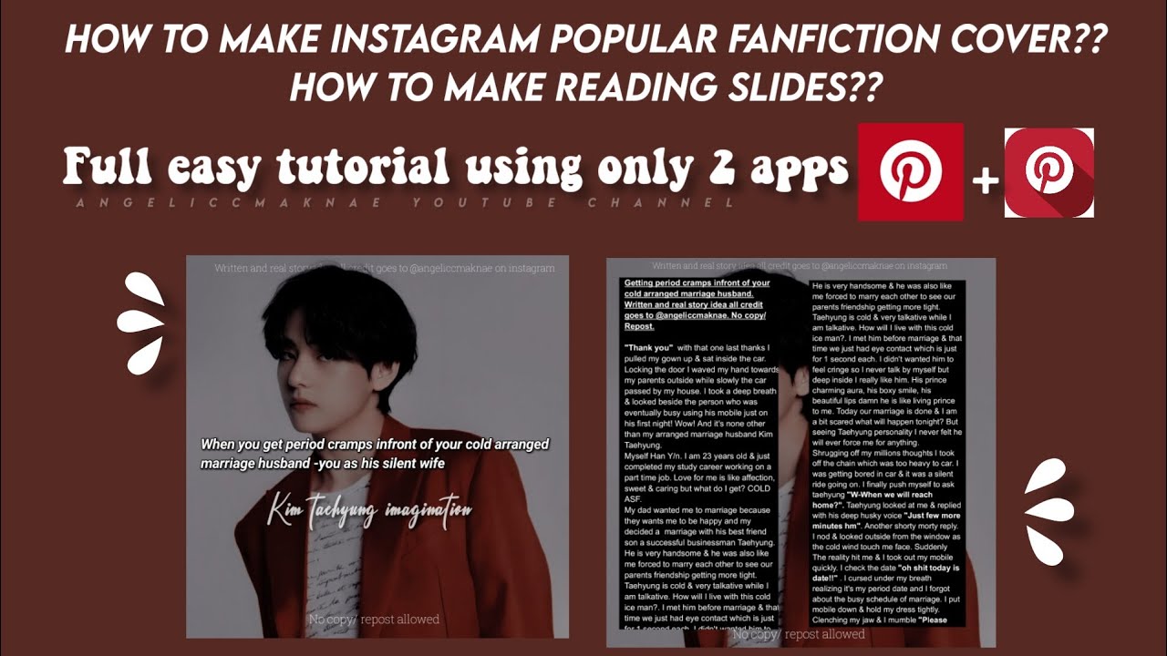 How to make instagram popular BTS ff cover tutorial in just 4 minute ...