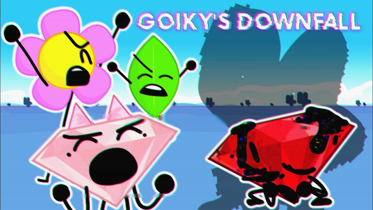 Goiky's Downfall | FNF X BFDI X Darkness Takeover | Airborne (Cover ...