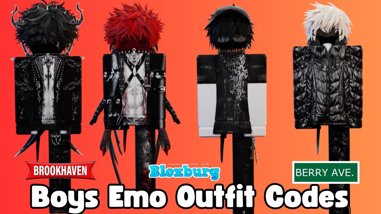New Boys Outfit Codes For Brookhaven , Berry avenue and hsl.(ROBLOX ...