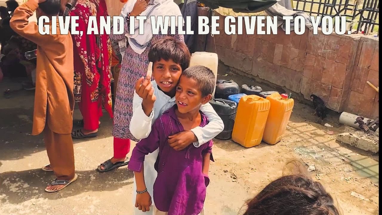 GIVE, AND IT WILL BE GIVEN TO YOU. HELP FOR KIDS - YouTube