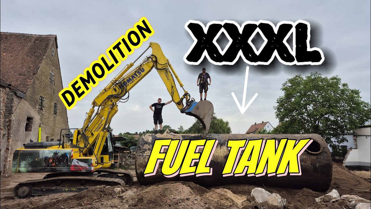 XXXXL FUEL TANK DEMOLITION CHICAGO - YouTube