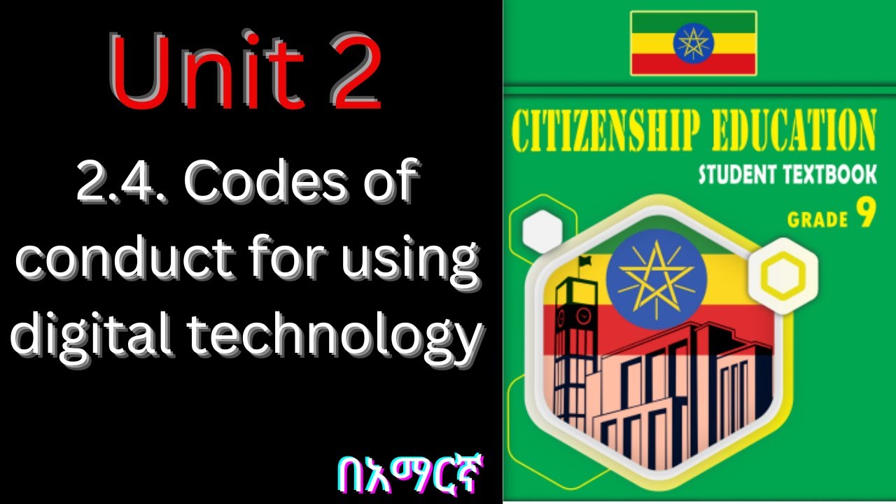 2.4. Codes of conduct for using digital technology - YouTube