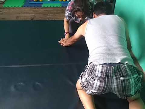 AVD Gateó Homolateral desplazamiento Anterógrado - YouTube