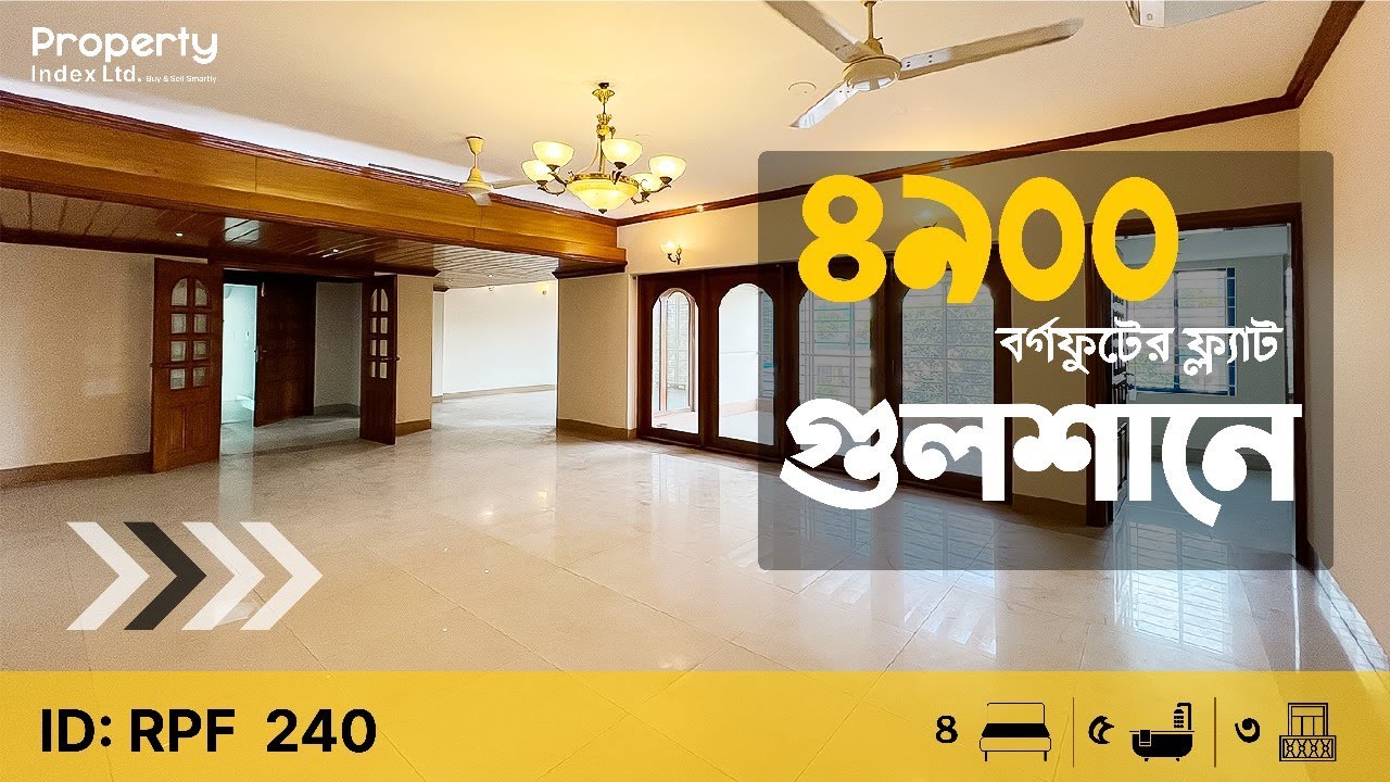 Luxury Apartment for Sale in Gulshan Dhaka | Flat Tour | Property Index - YouTube