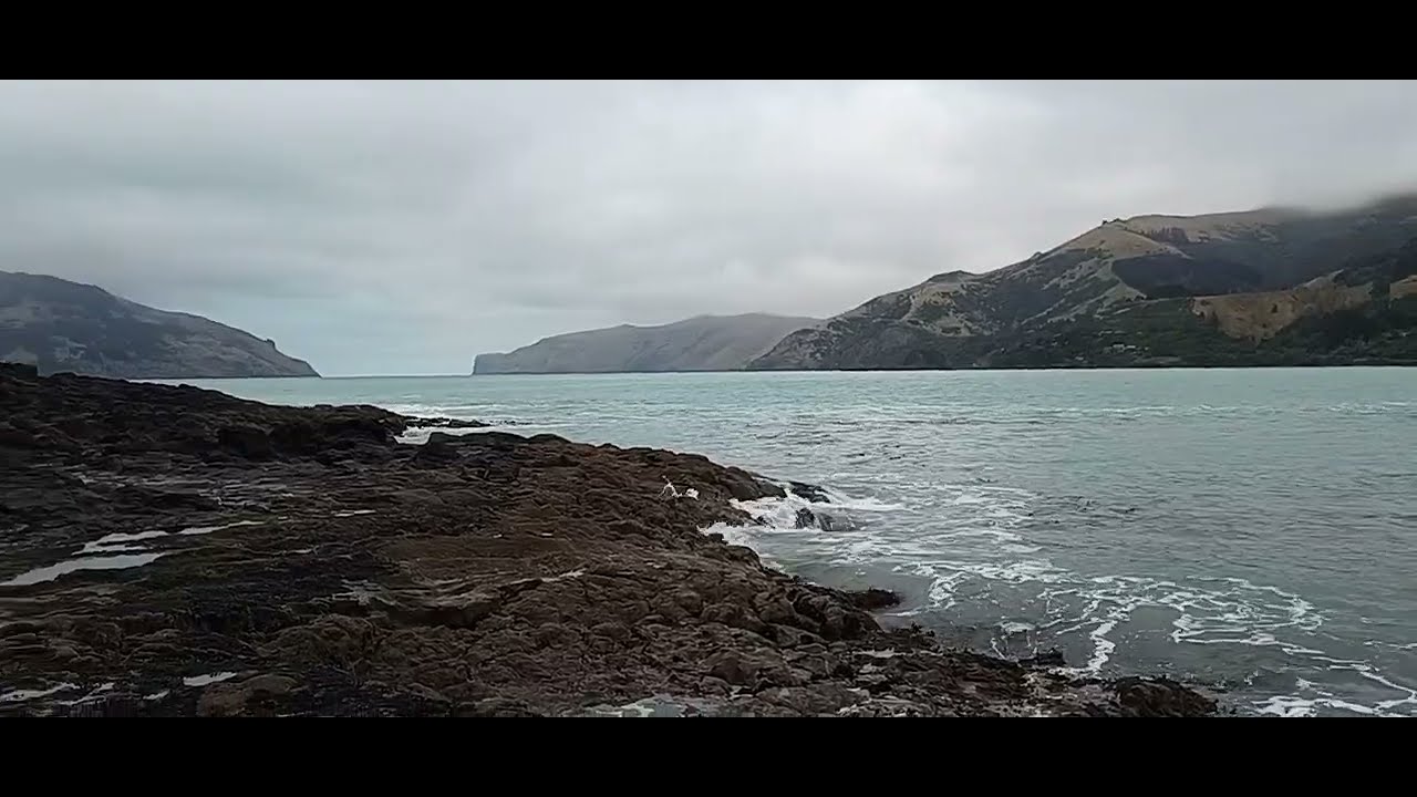 Fishing spot, Wainui Akaroa New Zealand - YouTube