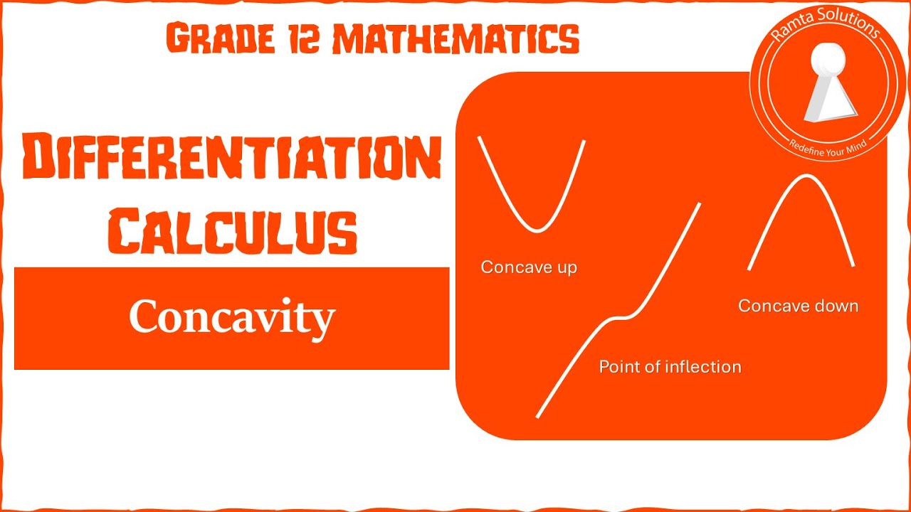 Differentiation Calculus | Lesson 5 | Concavity of a function (includes ...