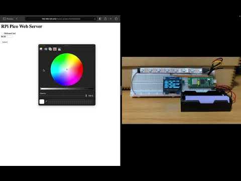 Lesson 28 homework for @paulmcwhorter most excellent Raspberry Pi Pico W Lessons - YouTube