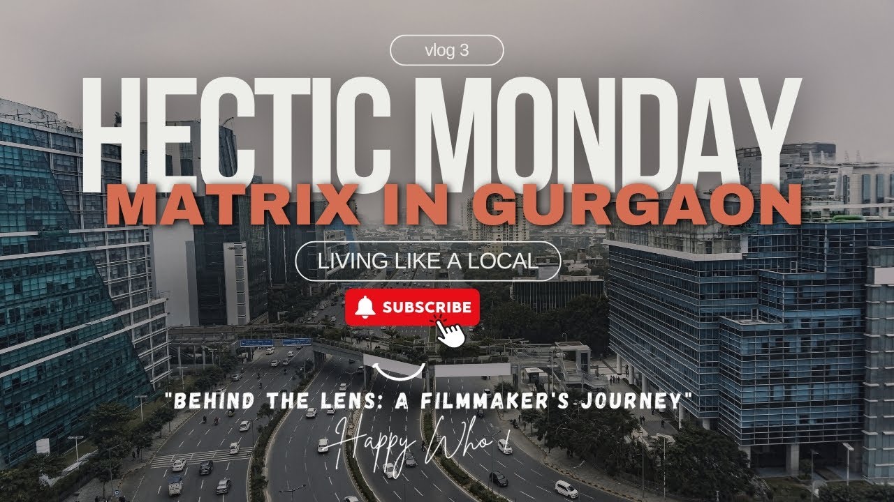 MONDAY MEANS HECTIC DAY#gurgaon #delhi #vlog #trending #gurgaon #delhi ...