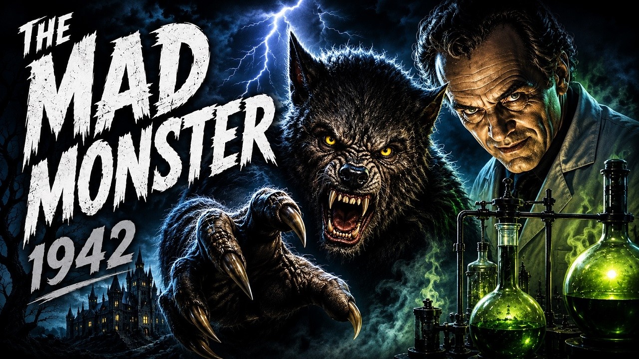 The Mad Monster (1942) | Horror / Mad Scientist | Full Film | English ...