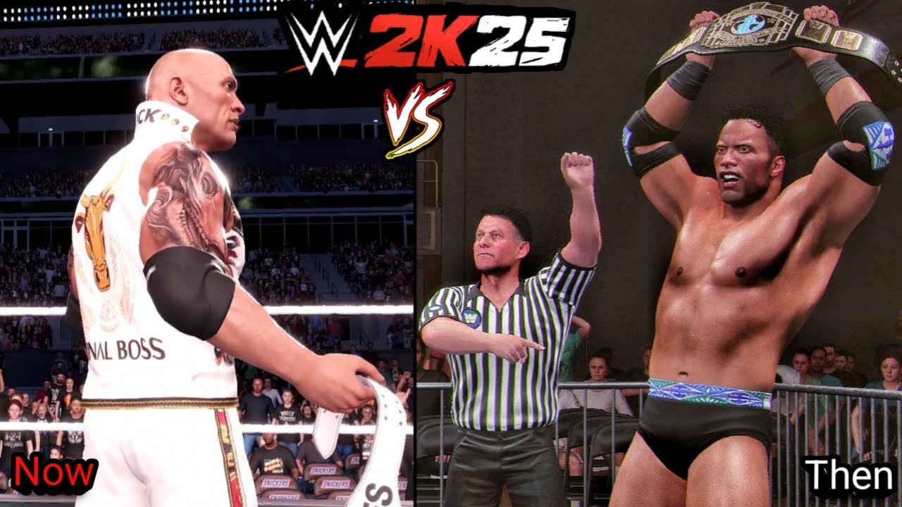 WWE 2K25 Showcase | The Rock's Championship Unlocking Secrets & Epic ...