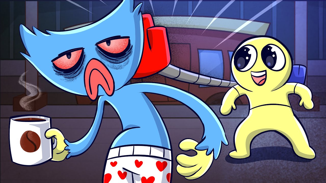 SAD DAILY LIFE of HUGGY WUGGY // Poppy Playtime Chapter 2 Animation ...