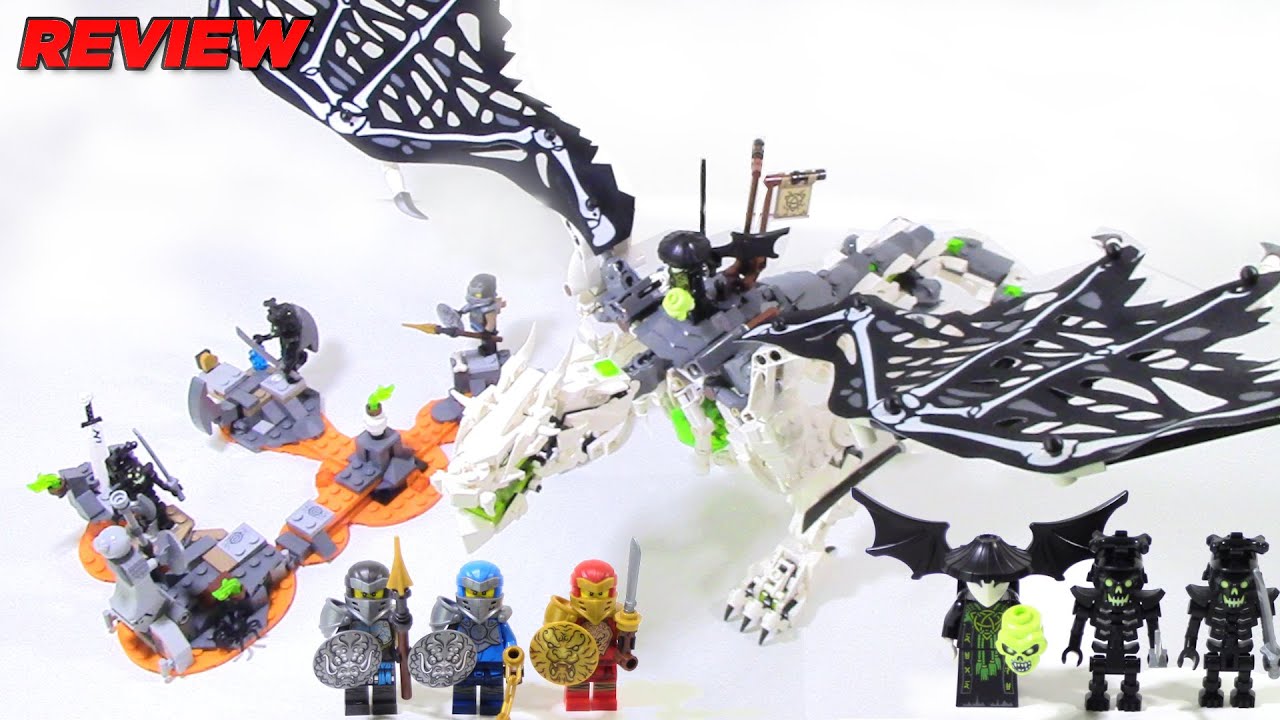 LEGO Ninjago 71721 Skull Sorcerer's Dragon review - YouTube