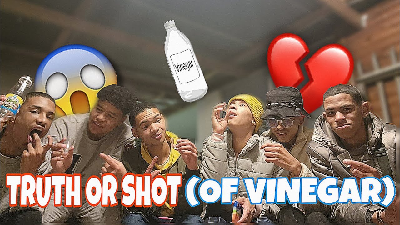 Truth or Shot(vinegar)got heated😱 - YouTube