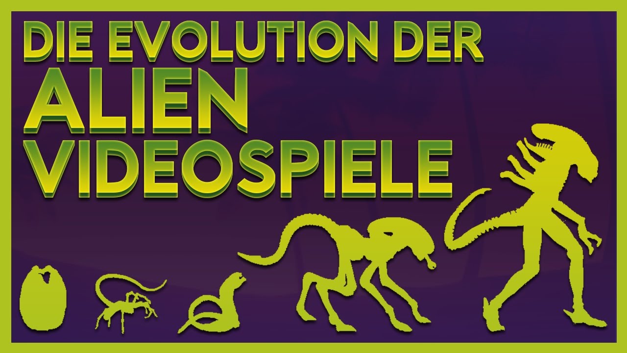 Die Evolution der ALIEN Videospiele. [ Alle Alien Spiele von 1982-2016 ...