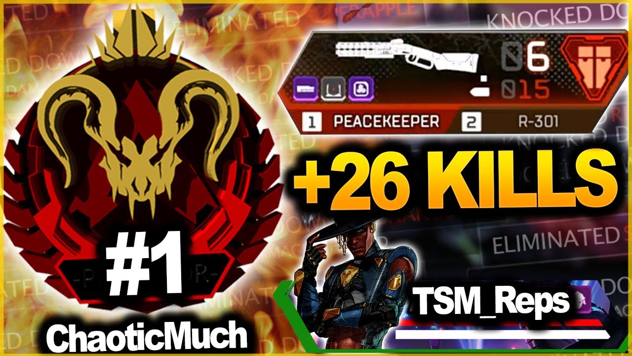 When APEX RANK #1 (ChaoticMuch) & TSM_Reps Destroy an ENTIRE lobby With ...