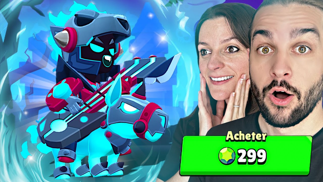ON CRAQUE POUR LE SKIN LEGENDAIRE DE DRACO SUR BRAWL STARS ! - YouTube