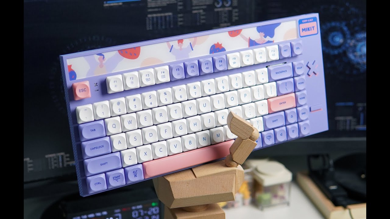 MIKIT CL80 WITH TTC MINI KEYSWITCH UNBOX - YouTube