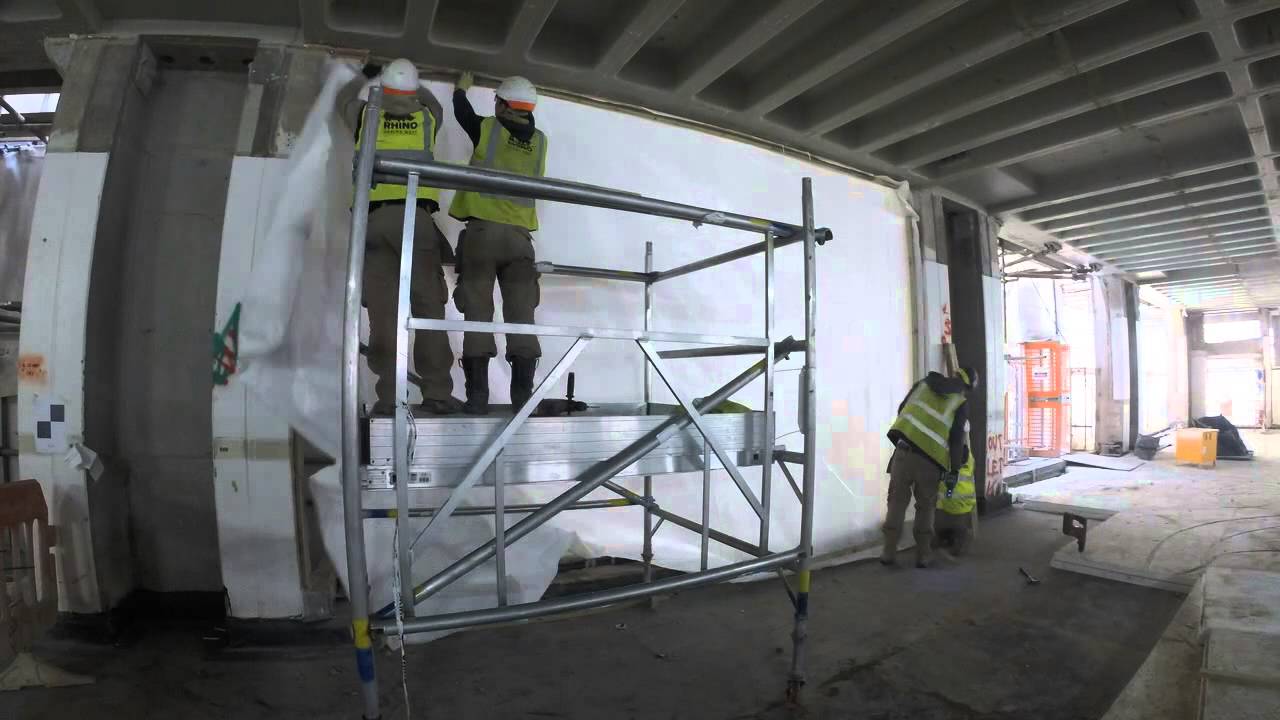 Installing Building Screens - YouTube