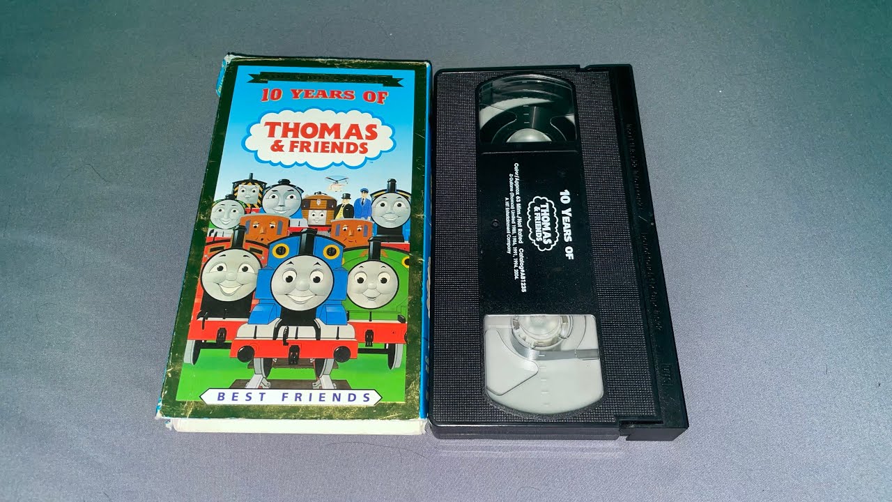 Opening To 10 Years Of Thomas & Friends 1999 VHS - YouTube