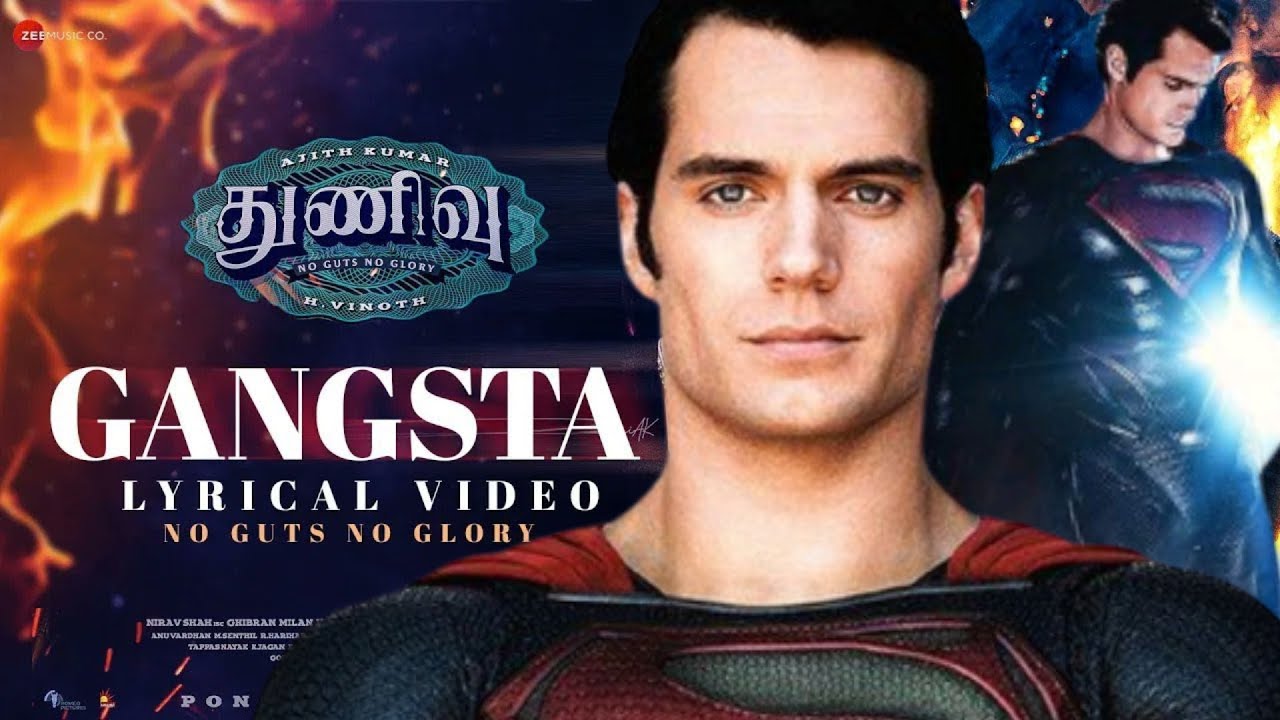 Gangsta | Superman | Tamil Full Song | HD | Thunivu | Anirudh ...