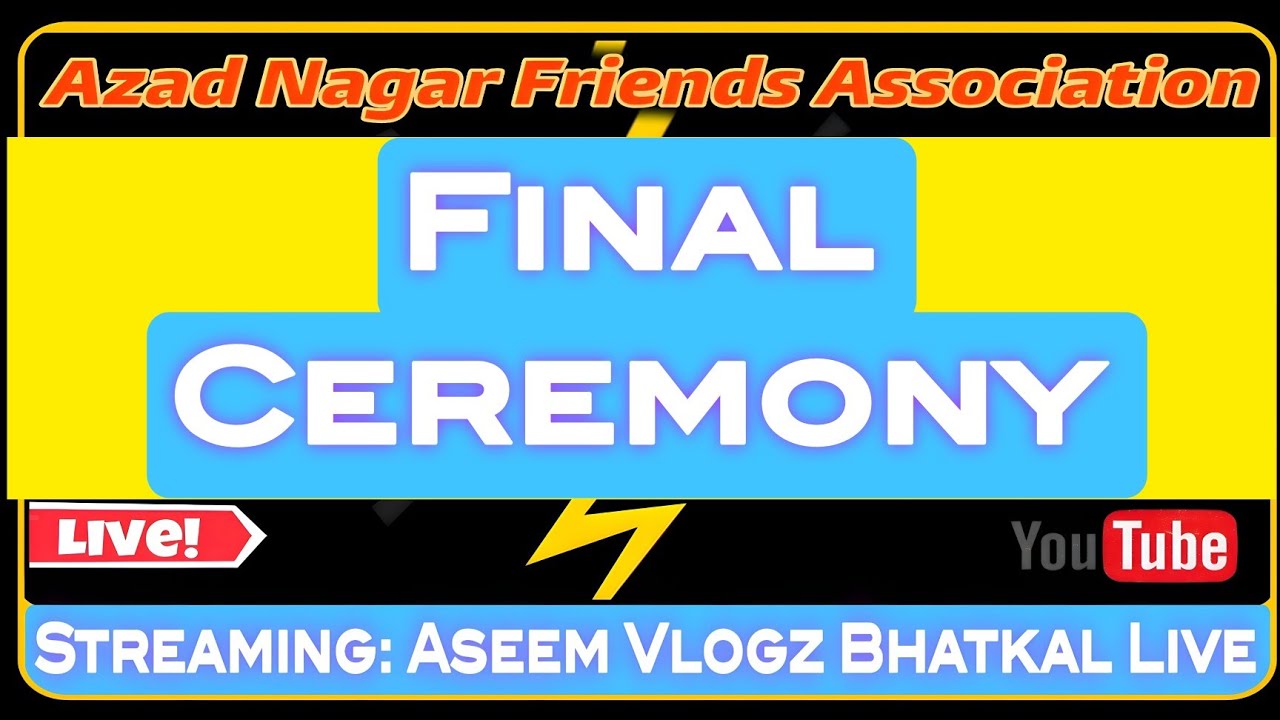 ANFA Vs Asadullah Final 6 overs remaining - YouTube
