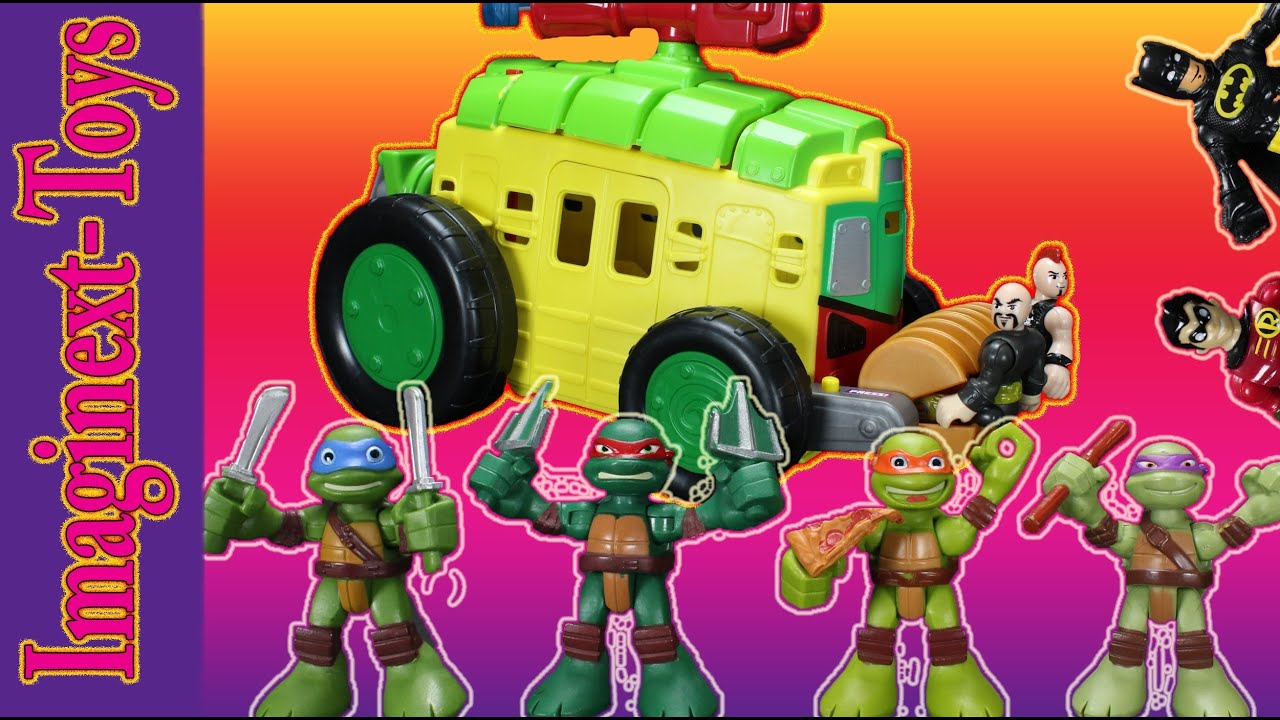 Marie Holbrook Cars Imaginext Toys Batman Robin Meet Teenage Mutant ...