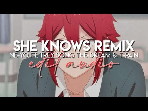 edit audio - she knows remix (ne-yo ft. trey songz, the-dream & t-pain ...