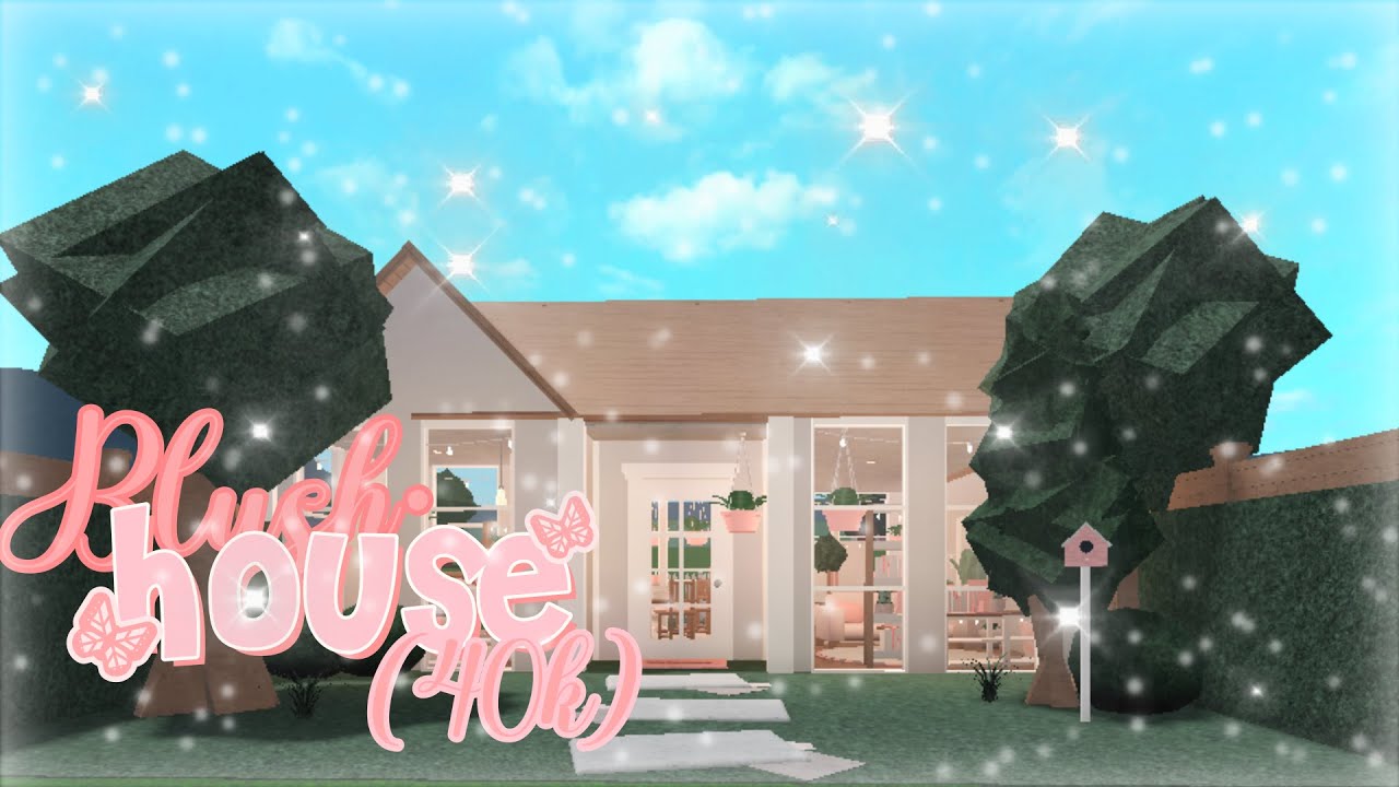 blush house bloxburg (40k) - YouTube