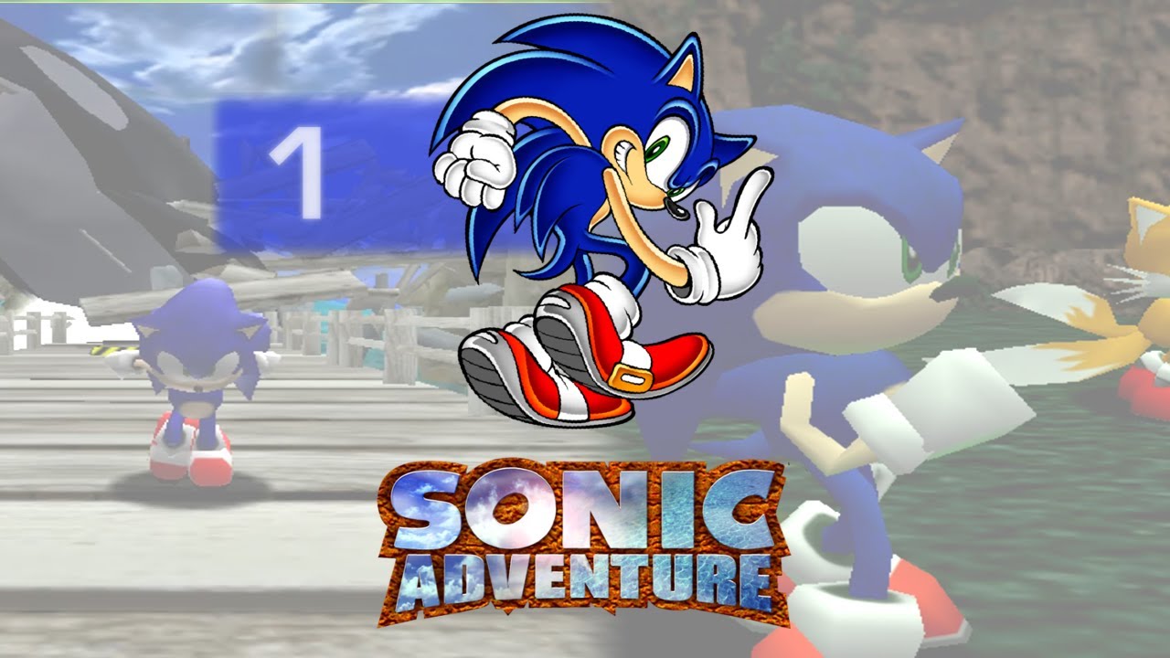 Sonic Adventure (Dreamcast) - SONIC's story (Part1) (HD) - YouTube