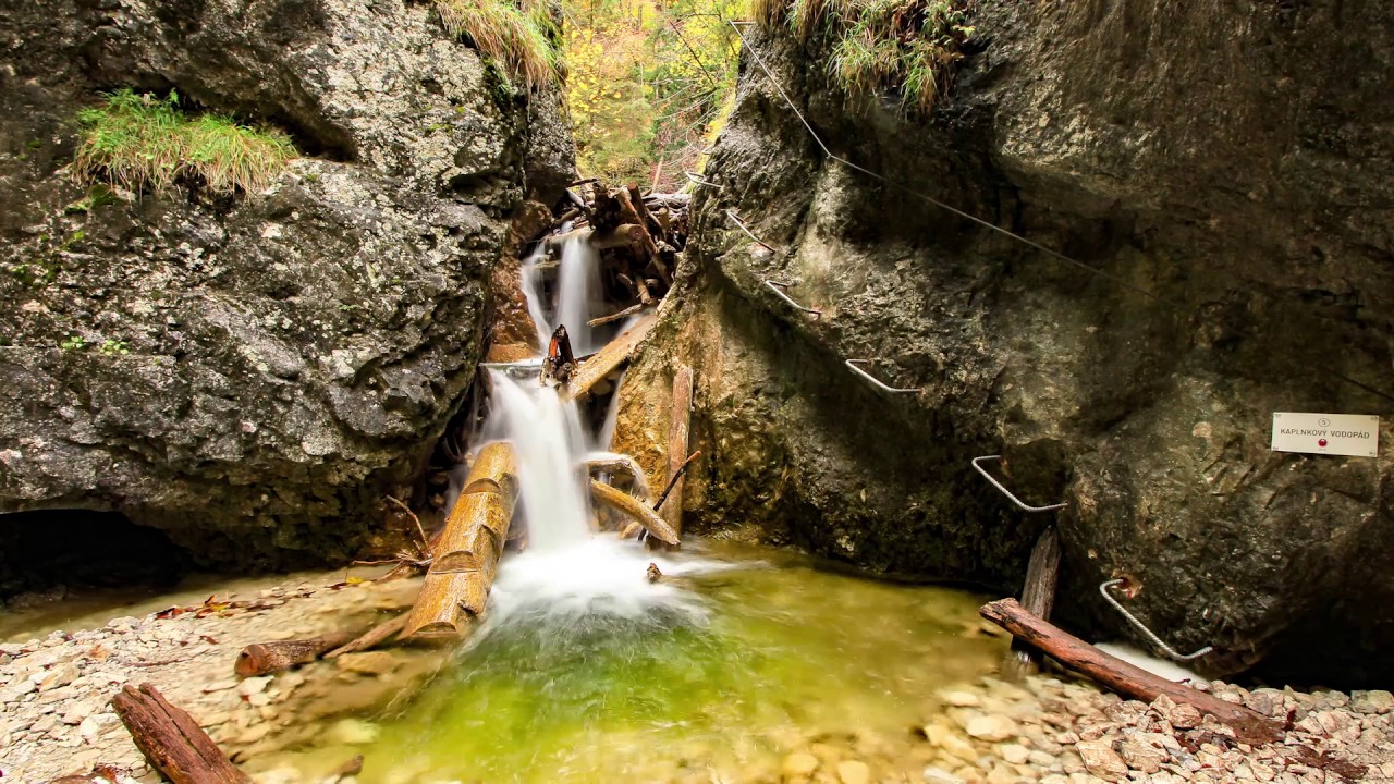 Ferrata Kyseľ - YouTube