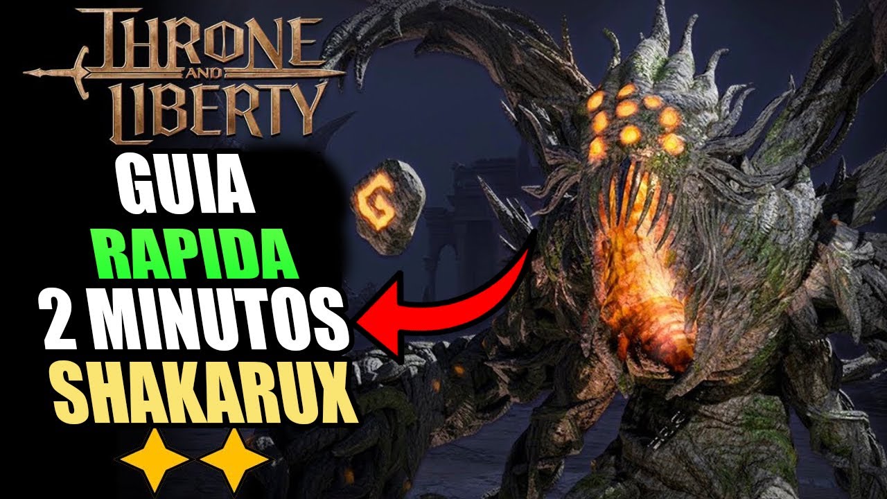 GUIA DE SHAKARUX EN 2 MINUTOS | Paramos del Vacio | Tier 2 ⭐⭐| THRONE ...