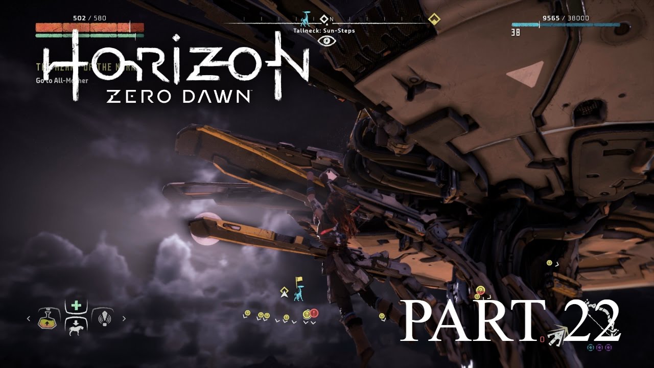 horizon: zero dawn part 22 tall neck climbs - YouTube