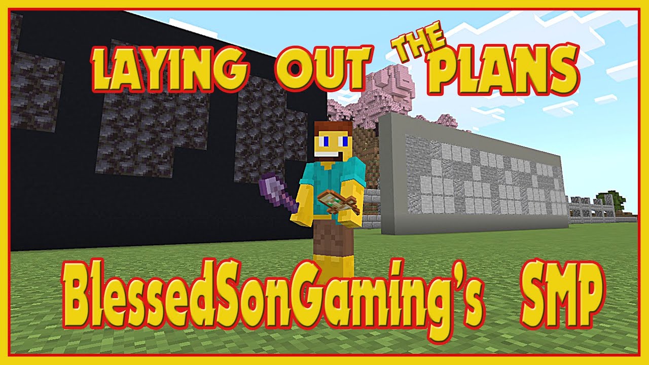 LAYING OUT THE MASSIVE PLANS!!! (MINECRAFT BEDROCK) - YouTube