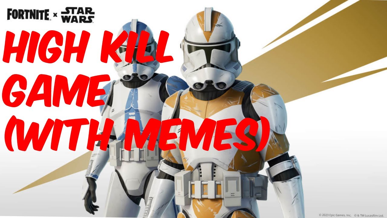HIGH KILL GAME IN FORTNITE (WITH MEMES)#fortnite #memes #subscribe # ...
