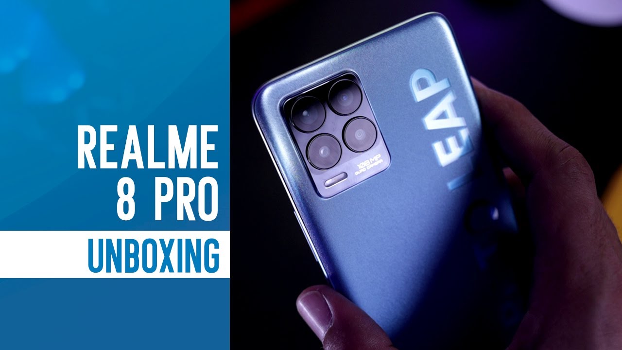 realme 8 Pro Unboxing and Hands-on - YouTube