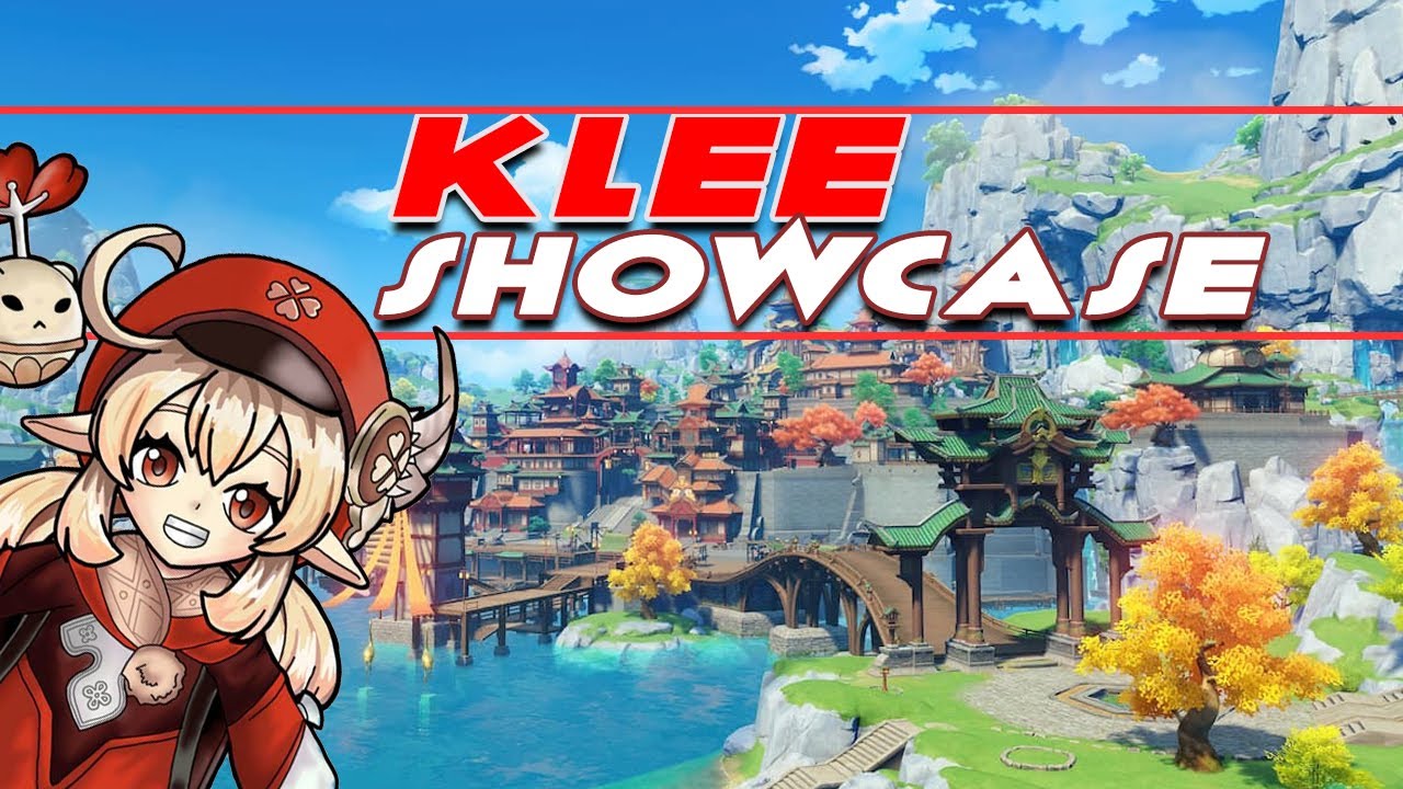 KLEE SHOWCASE | Just KLEE doing FUN Stuff Gameplay | Genshin Impact ...
