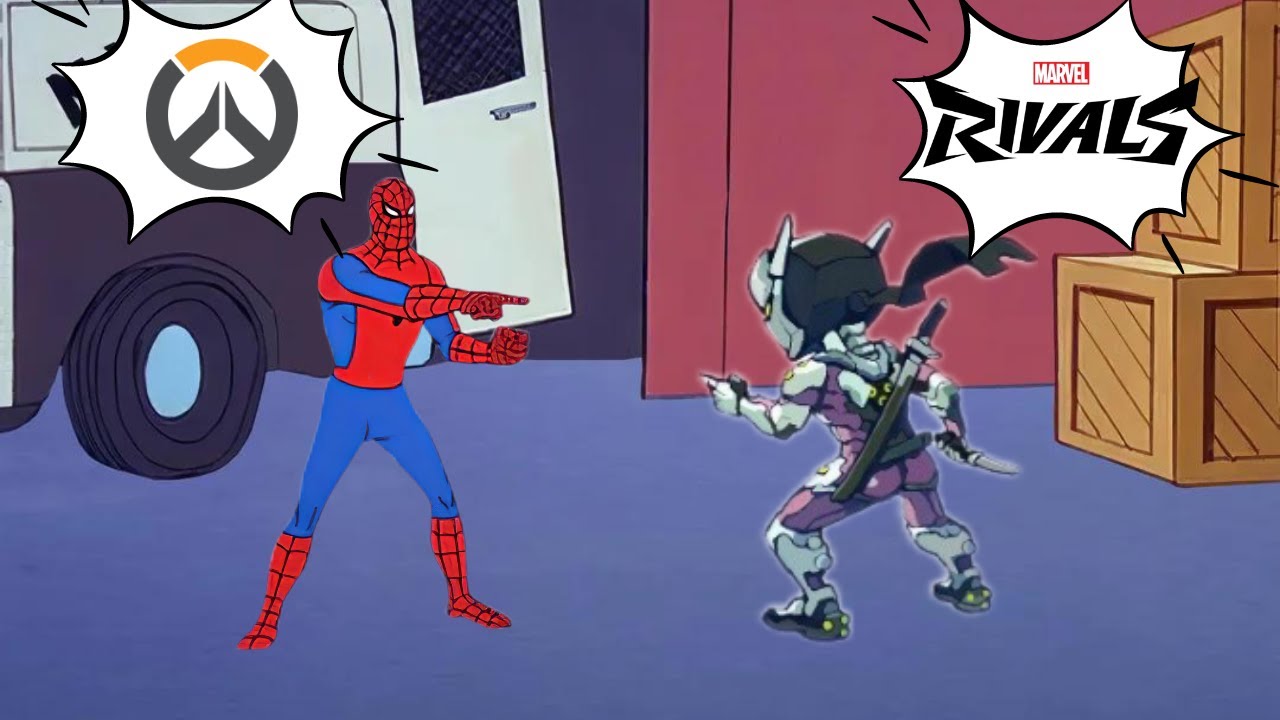 OVERWATCH BUT WITH SPIDERMAN!?!(MARVEL RIVALS ) - YouTube