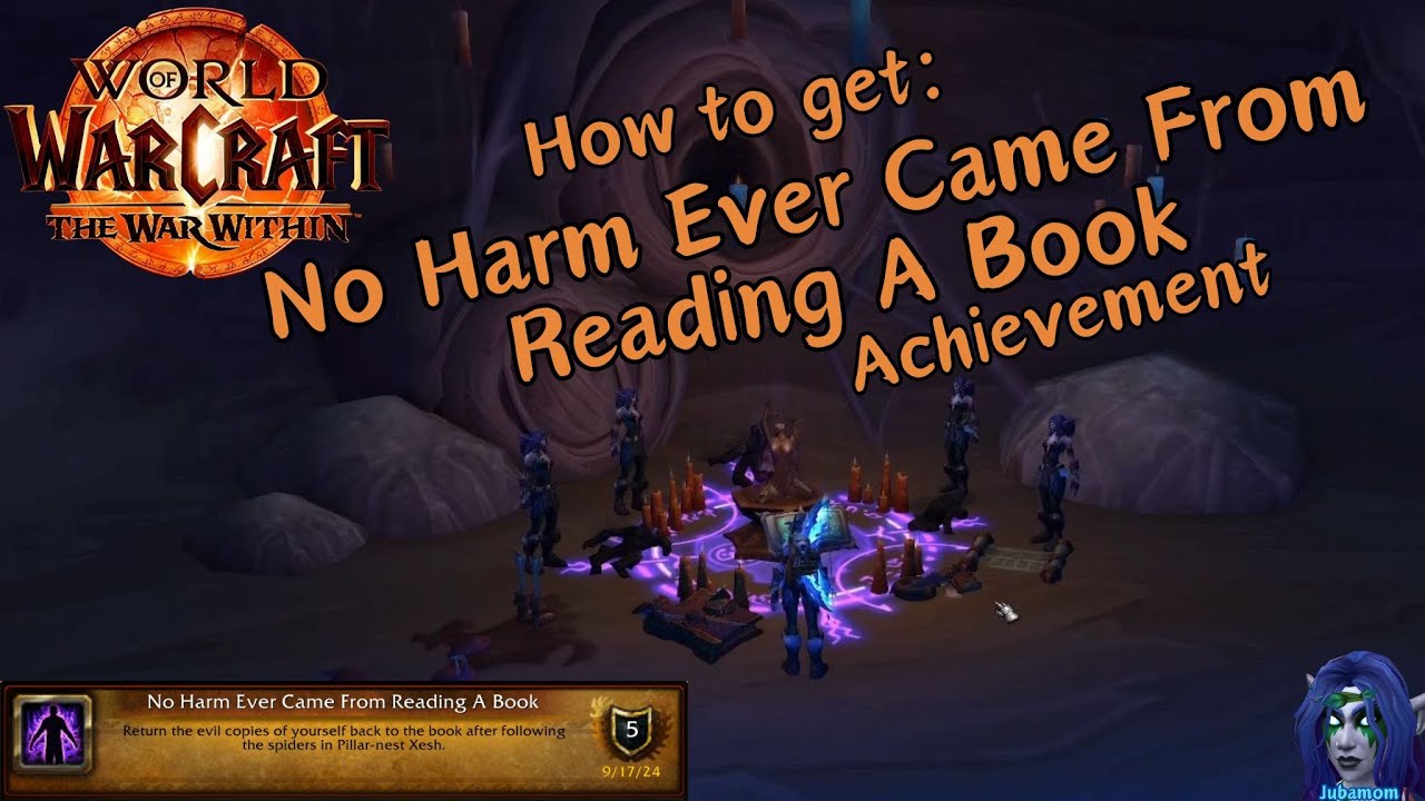 No Harm Ever Came From Reading A Book Achievement: War Within - YouTube