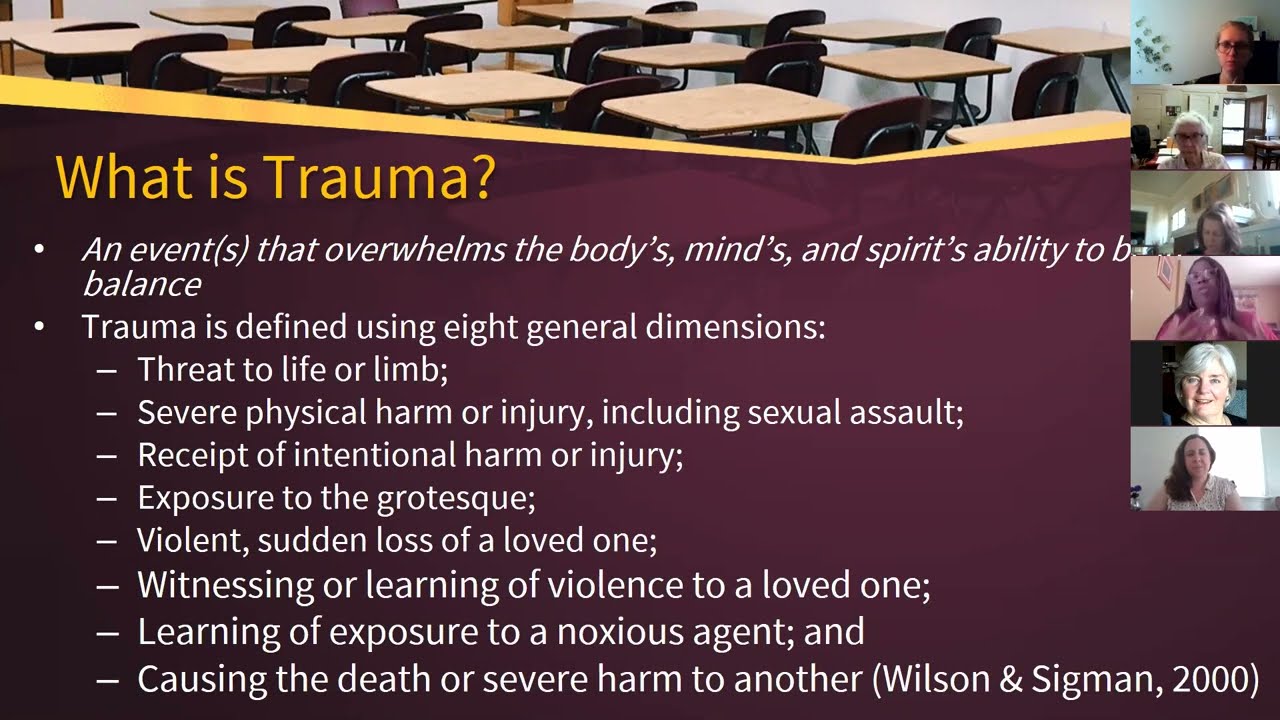 Trauma Informed Approach in Higher Education - YouTube