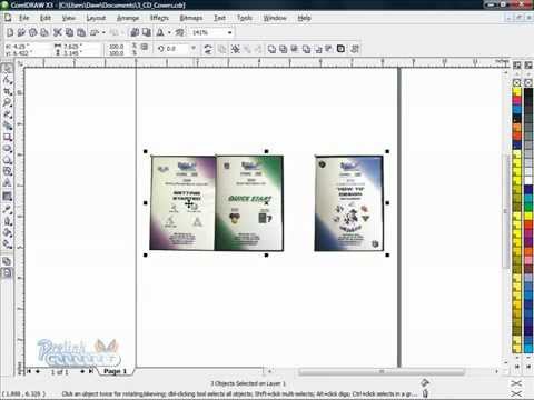 Aligning With Corel Draw CD Demo from ProLink Graphics - YouTube