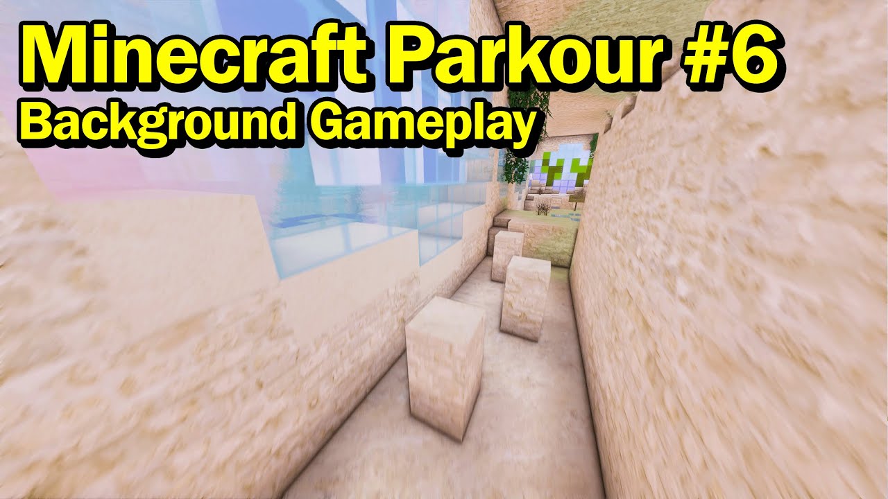 Minecraft Parkour Background Gameplay #6 (Ultra Graphics, Shaders ...