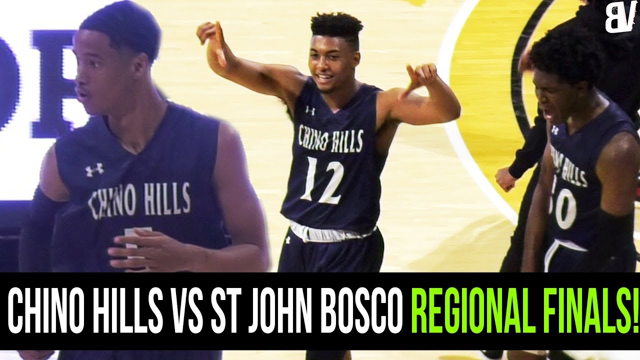Chino Hills Shows HEART VS St John Bosco REGIONAL FINALS! Andre Ball ...