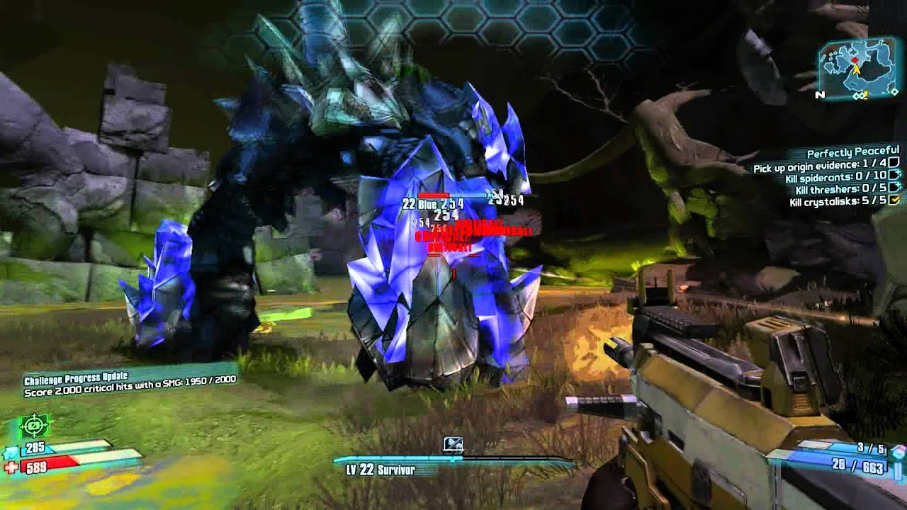 Borderlands 2 : Blue {Sub-Boss} - YouTube
