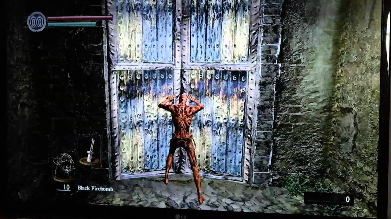 Dark Souls First Boss easy - YouTube