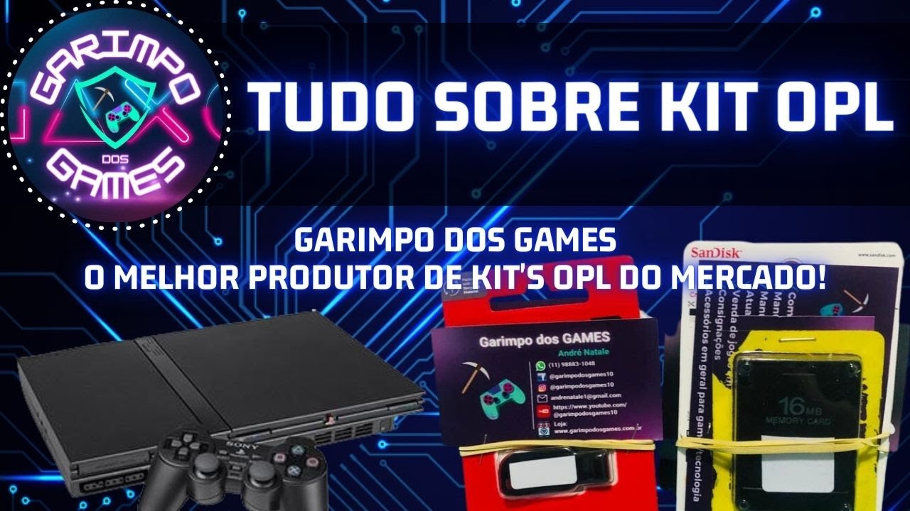 TUDO SOBRE OPL - O que é, e como utilizar o KIT OPL!? Garimpo dos GAMES ...