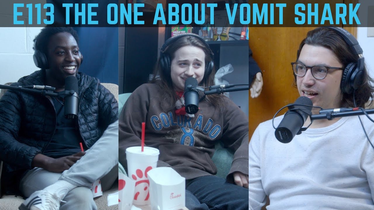 E113 The One About Vomit Shark | Church Stories Podcast - YouTube
